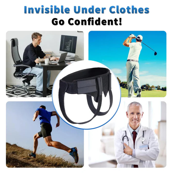 Universal Hernia Belt for Men Women: CutToFit Double/Single Inguinal/S ...